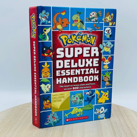 Pokemon | Other | Hardcover Pokmon Super Deluxe Essential Handbook 28 ...